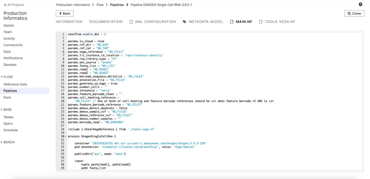 Illumina Connected Analytics ordering