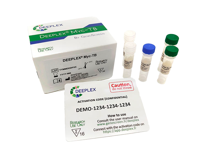 带有LP和标签的Illumina GenoScreen Deeplex® Myc-TB检测